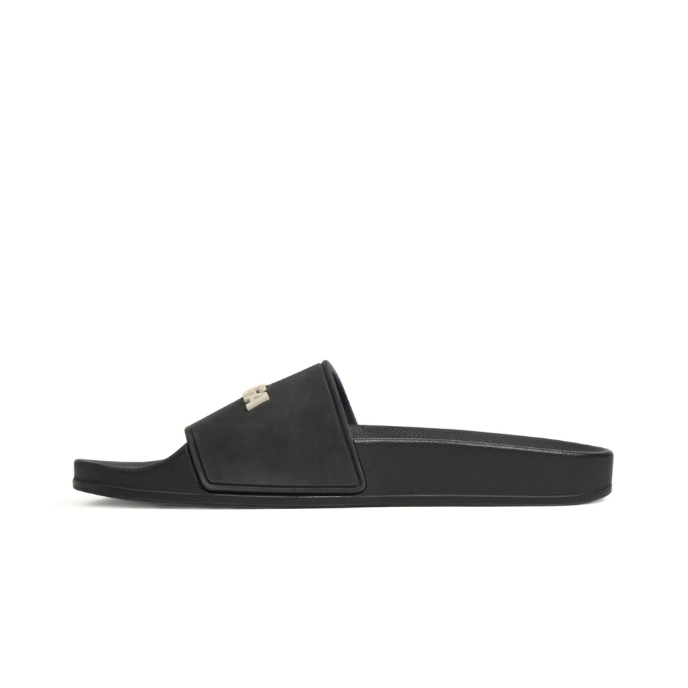 Balenciaga Pool Slide Black White