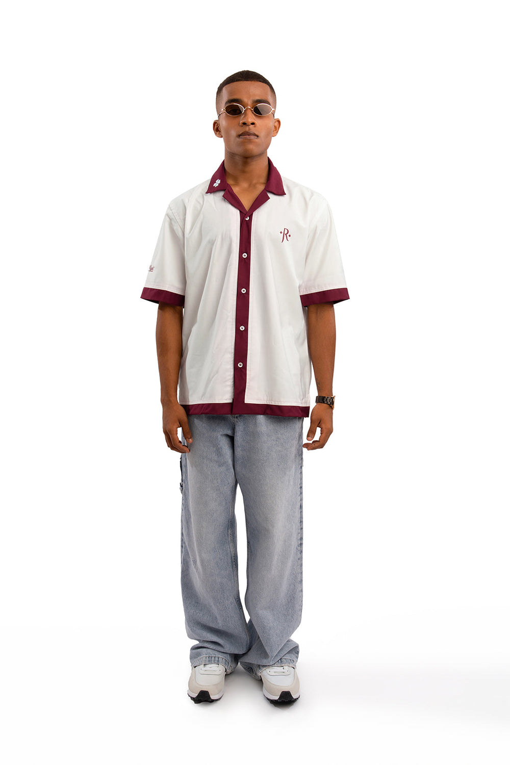 Poker Night shirt - Ivory white