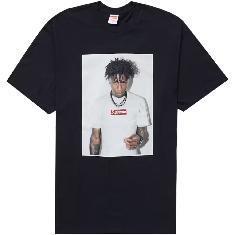 SUPREME NBA YOUNGBOY TEE BLACK